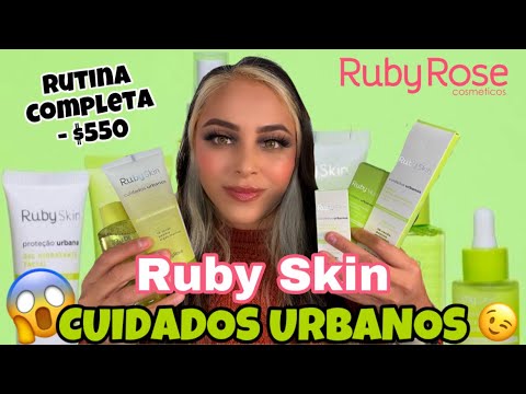 RUBY SKIN LA NUEVA LINEA DE SKINCARE DE ROSE //CUIDADOS URBANOS - YouTube