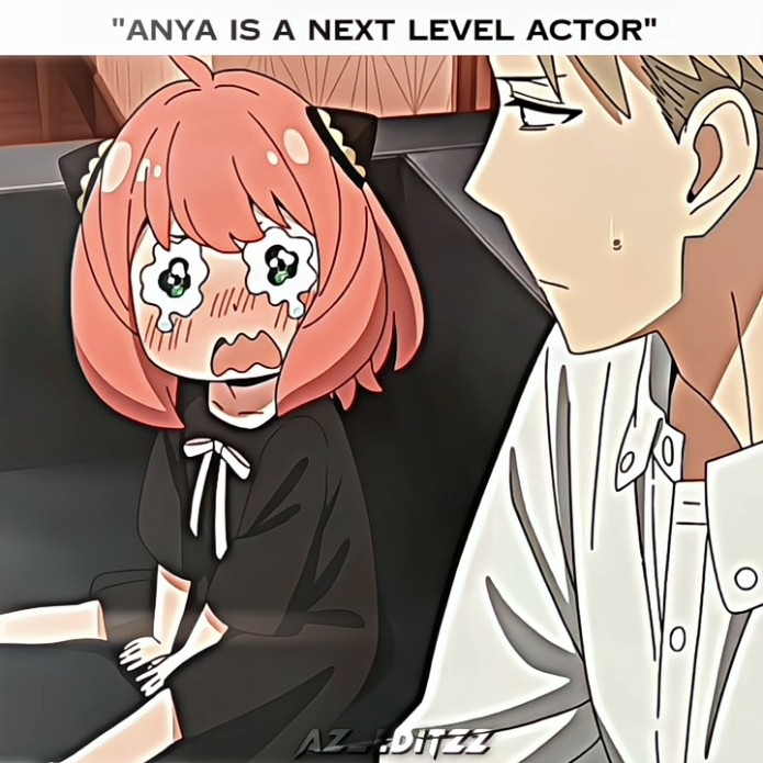 Anya's crying face melts everyone ️😭😂#spyxfamily #yorforger #anya # ...