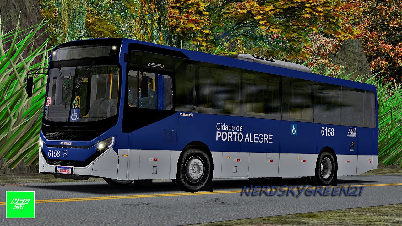 [OMSI 2] Caio Apache Vip V mb of-1519 Bluetec 5 AC +G27/ Viação ...