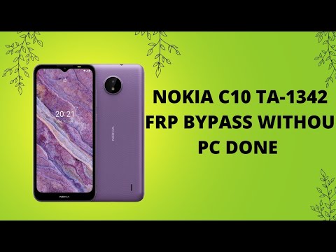 NOKIA C10 TA-1342 FRP BYPASS DONE - YouTube