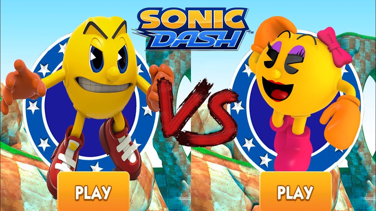 Sonic Dash - Ms. PAC-MAN Vs Boss Battle Bash Vs PAC MAN All 47 ...