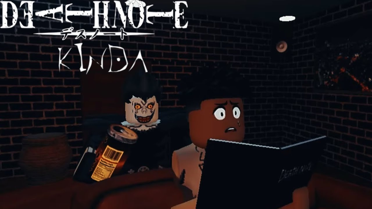 If the Death Note was REALLY in Roblox... - YouTube
