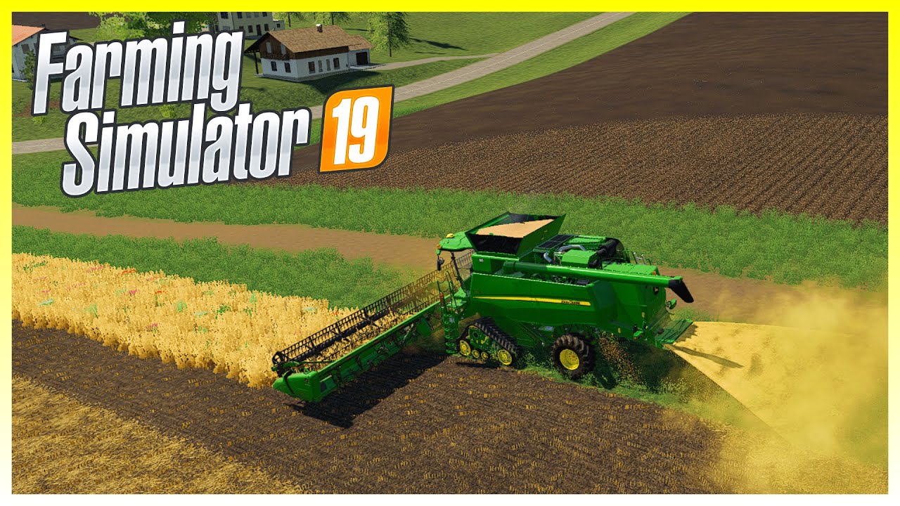 harvest!! FS19 Episode 3 - YouTube