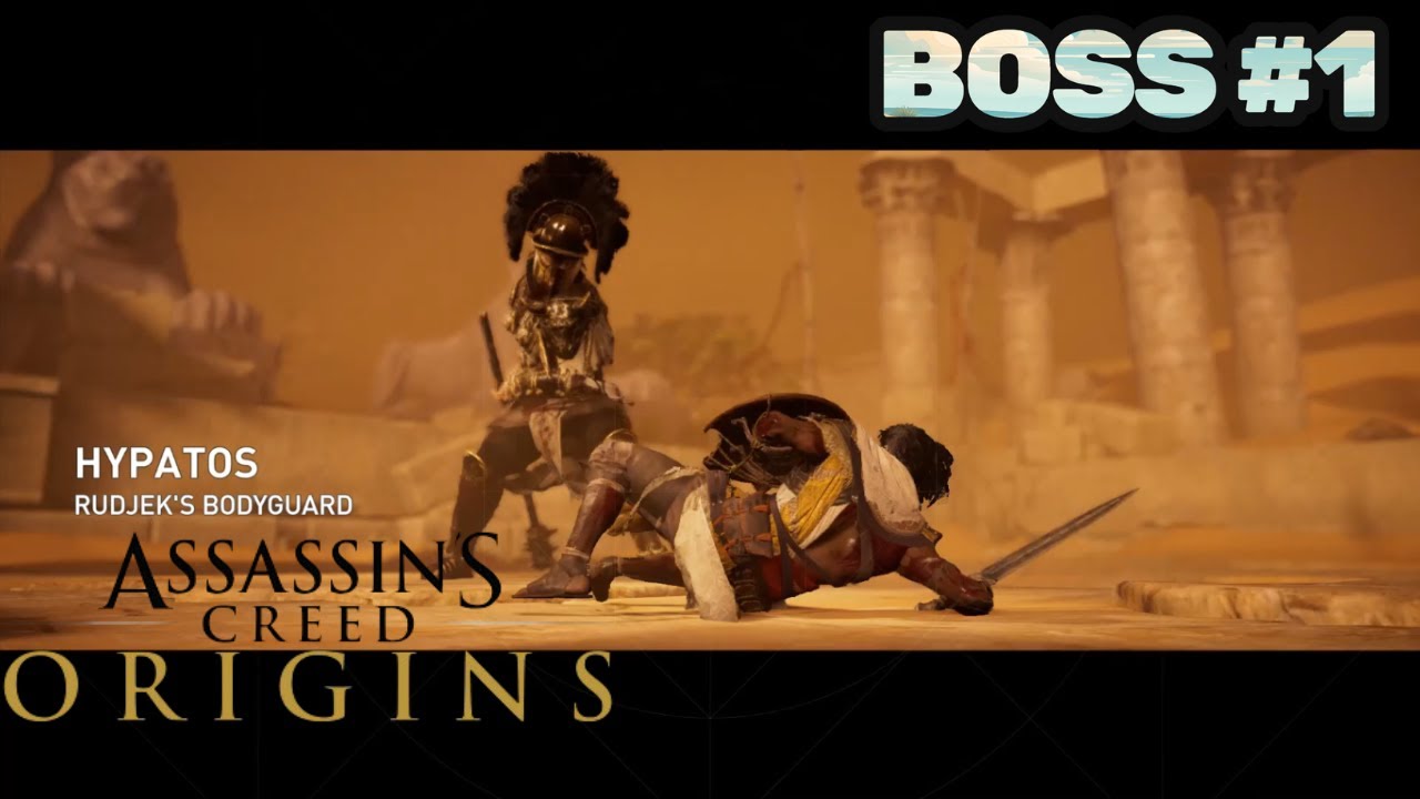 Assassin's Creed Origins Hypatos Boss Fight | Full Gameplay - YouTube