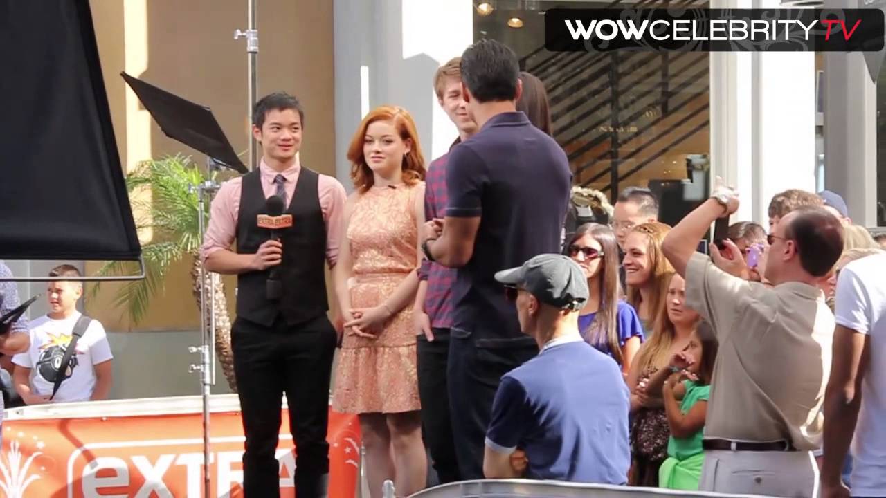 Fun Size Cast At The Grove in Hollywood (Victoria Justice) and (Jane ...