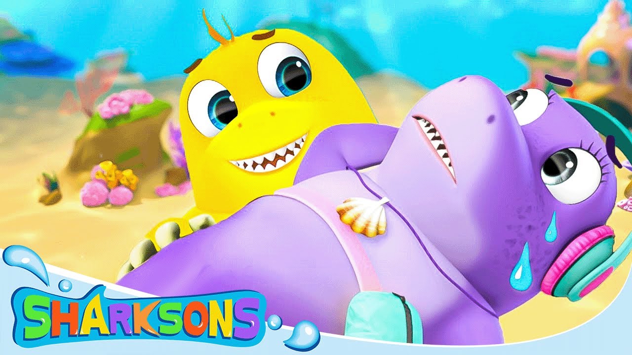 10 In A Bed | The Sharksons - Songs for Kids | Nursery Rhymes & Kids ...