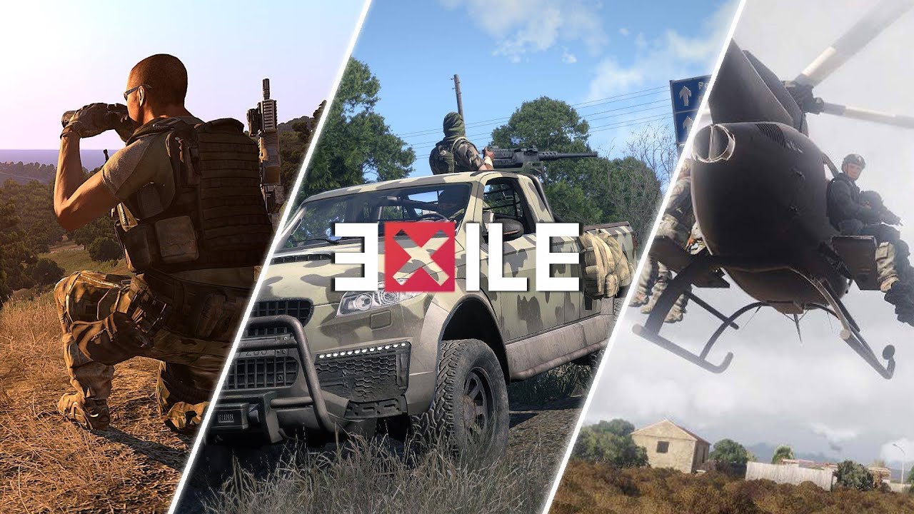 ARMA 3 - REF - Exile Mod Part 2 (Live Stream) - YouTube