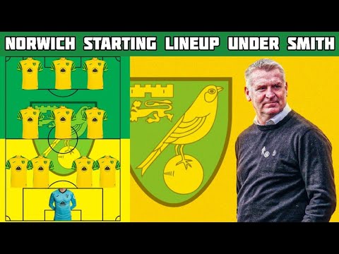 Norwich City Predicted Best Starting XI Lineup (4-3-3) under Dean Smith ...