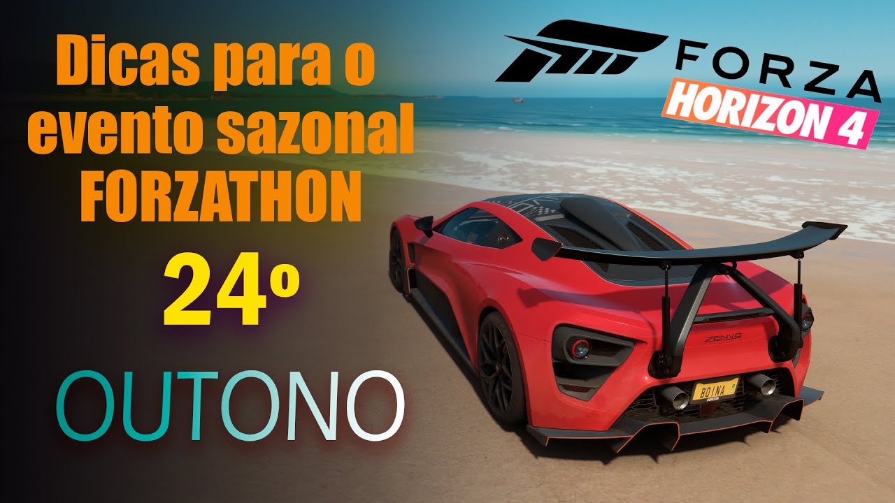 Forza Horizon 4 - Dicas para o evento FORZATHON de OUTONO 24º - YouTube