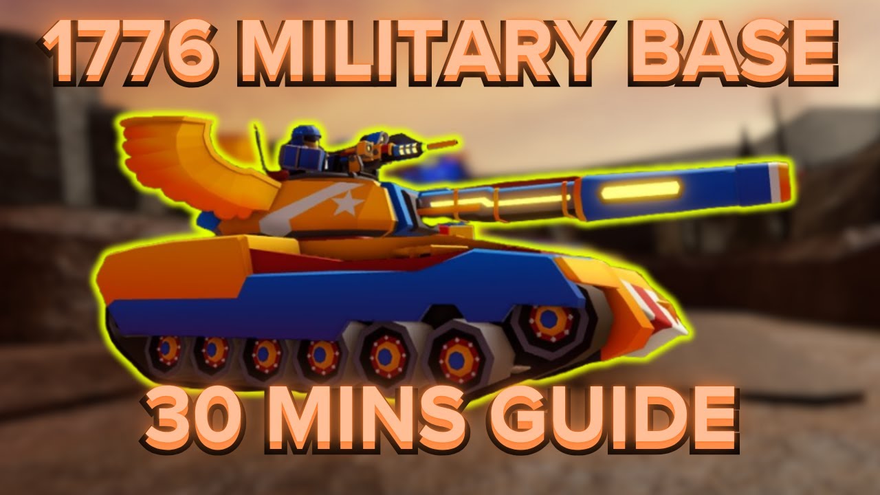 (TDS) BASE 1776 MILITARY BASE SKIN 30 MINS GUIDE | ROBLOX - YouTube