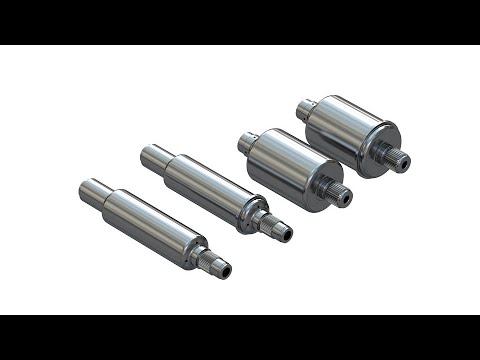 Herstellung Rotorwellen, Produktionsanlage Rotorwellen ...