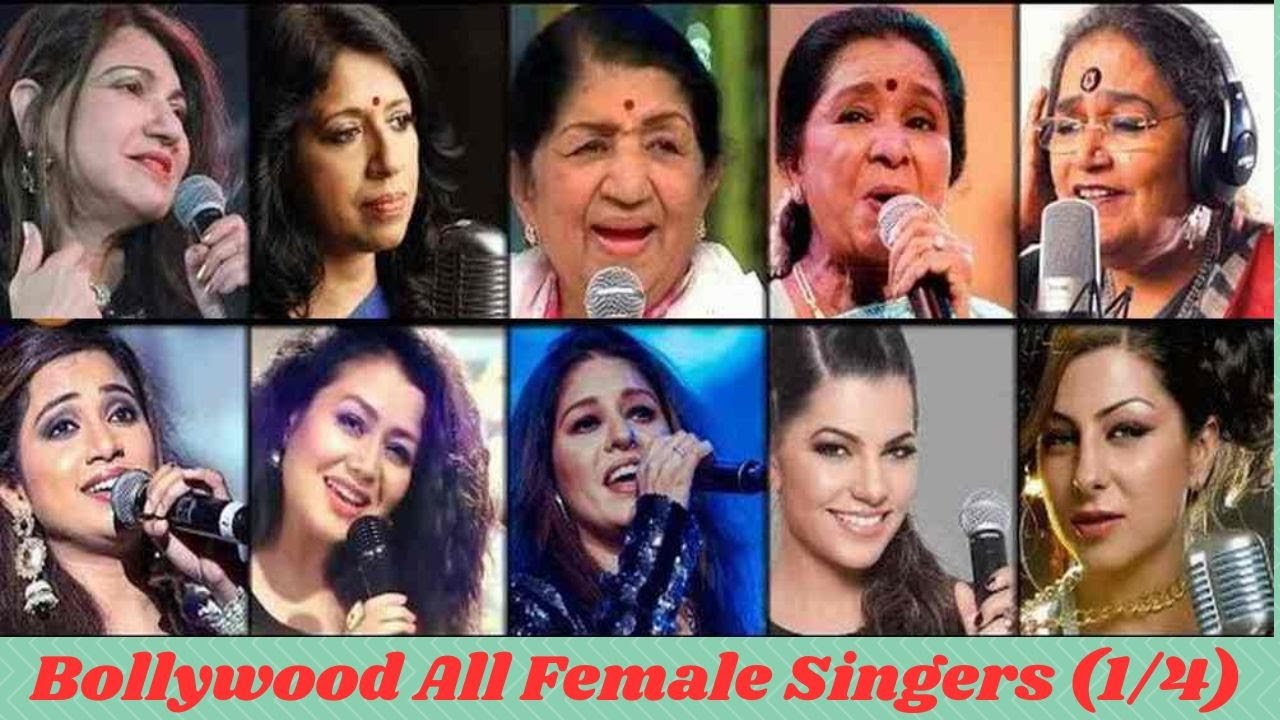 01-Bollywood - All Female Singers (Part-01) - YouTube
