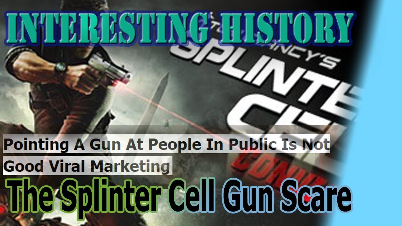 The Splinter Cell Gun Scare *Interesting History* - YouTube