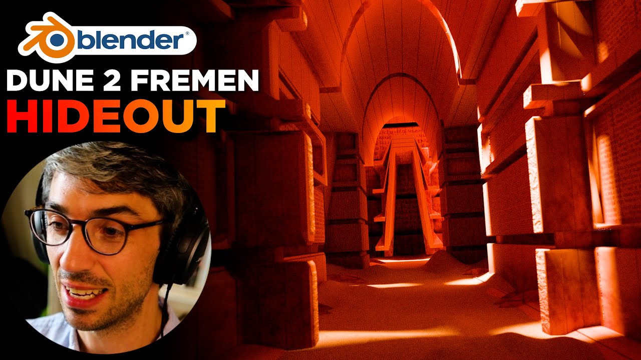 Make This Dune Fremen Hideout Scene - Blender Tutorial - YouTube