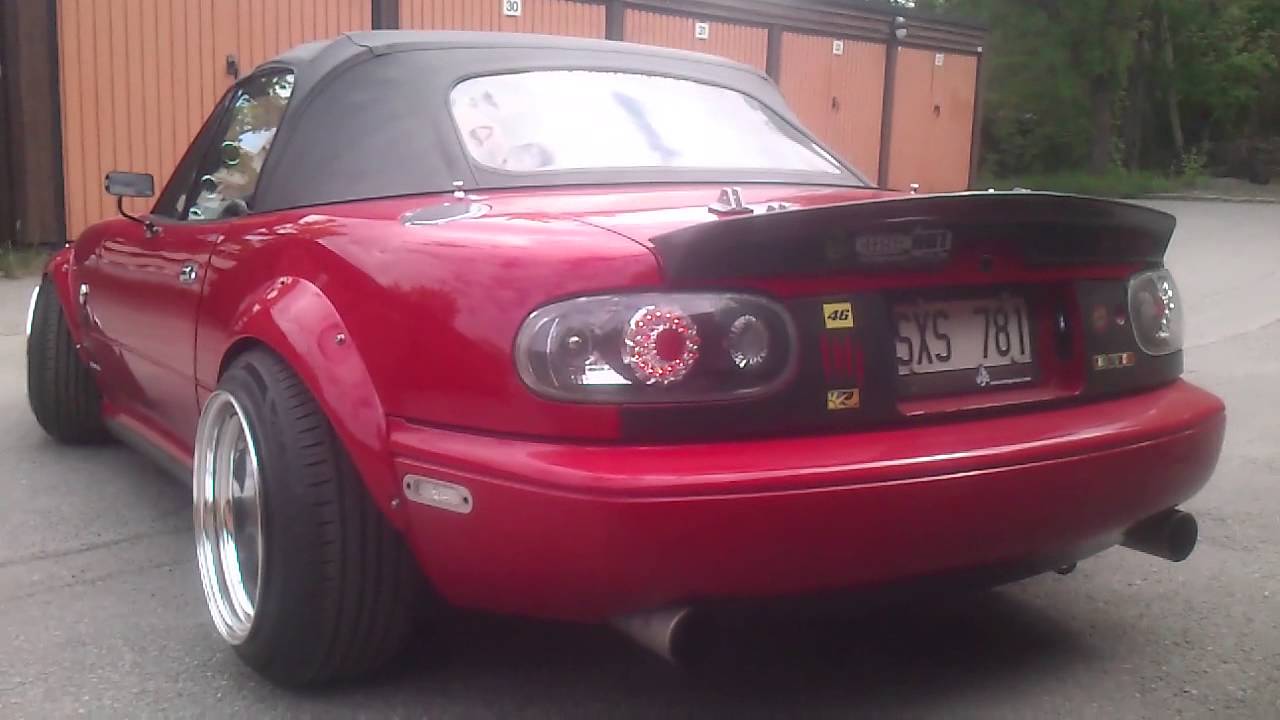 Mazda Miata Supercharged - YouTube