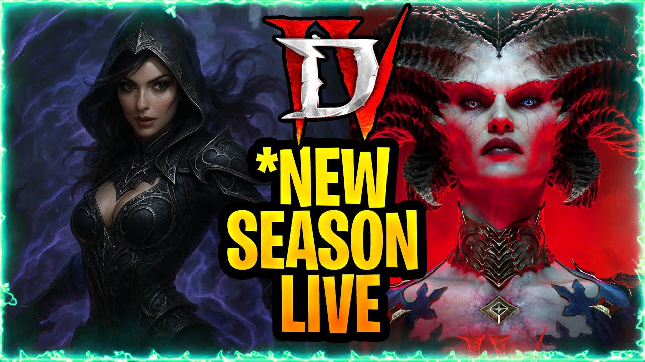 🪄☠️🔥*NEW SEASON 9 Diablo *Live Ask Anything : Helpful Streamer !builds ...