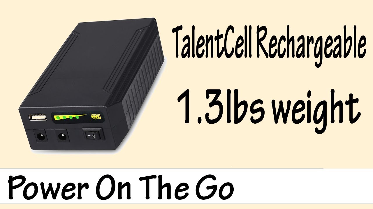 TalentCell Rechargeable - YouTube