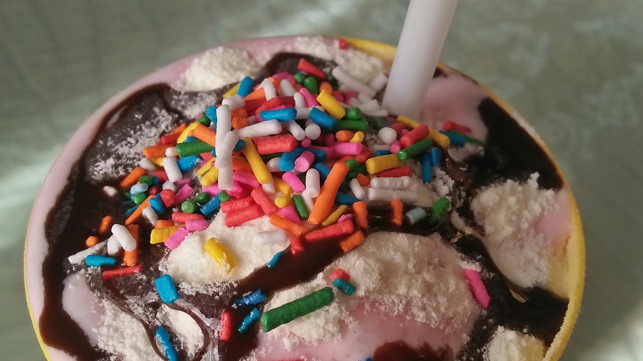 Ice scramble (Filipino shake) - YouTube