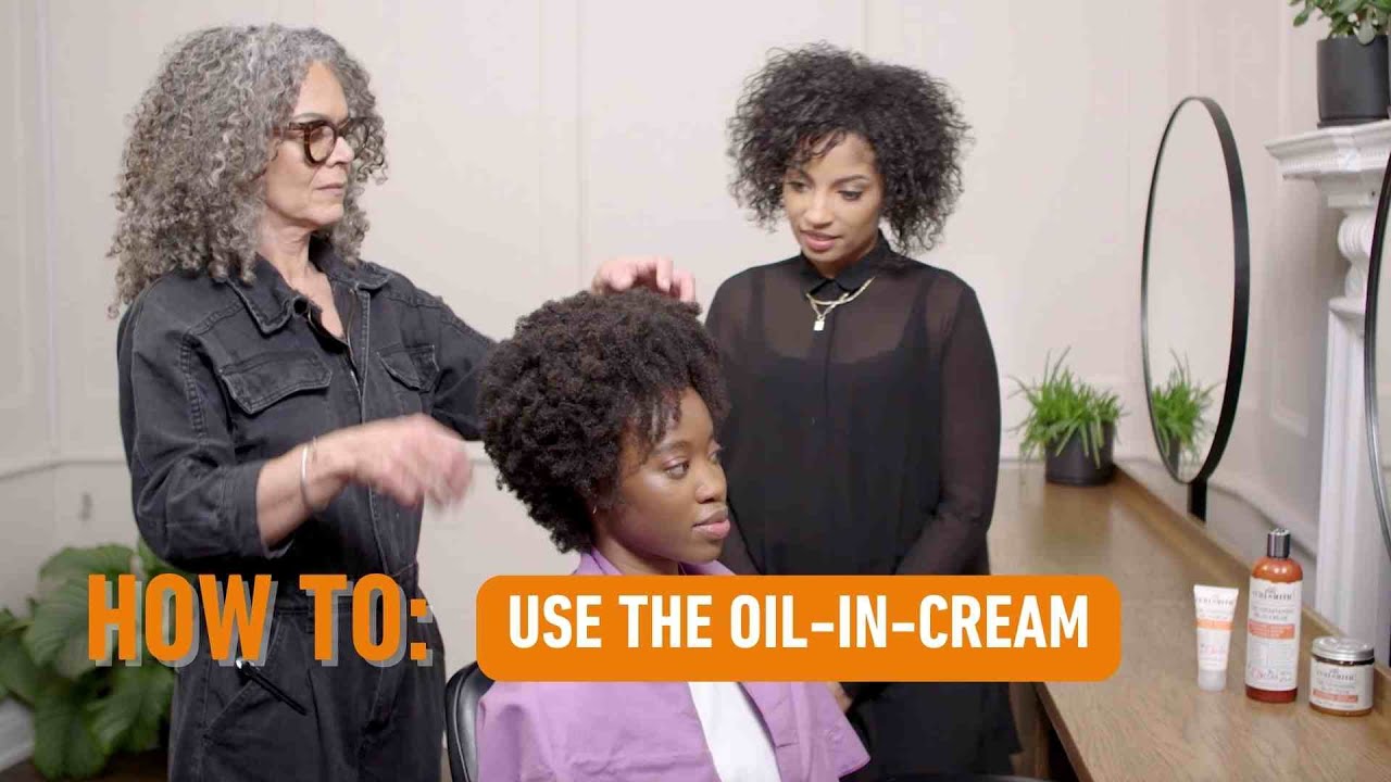 How to Create Moisturized Curls with the Curlsmith Oil-In Cream - YouTube
