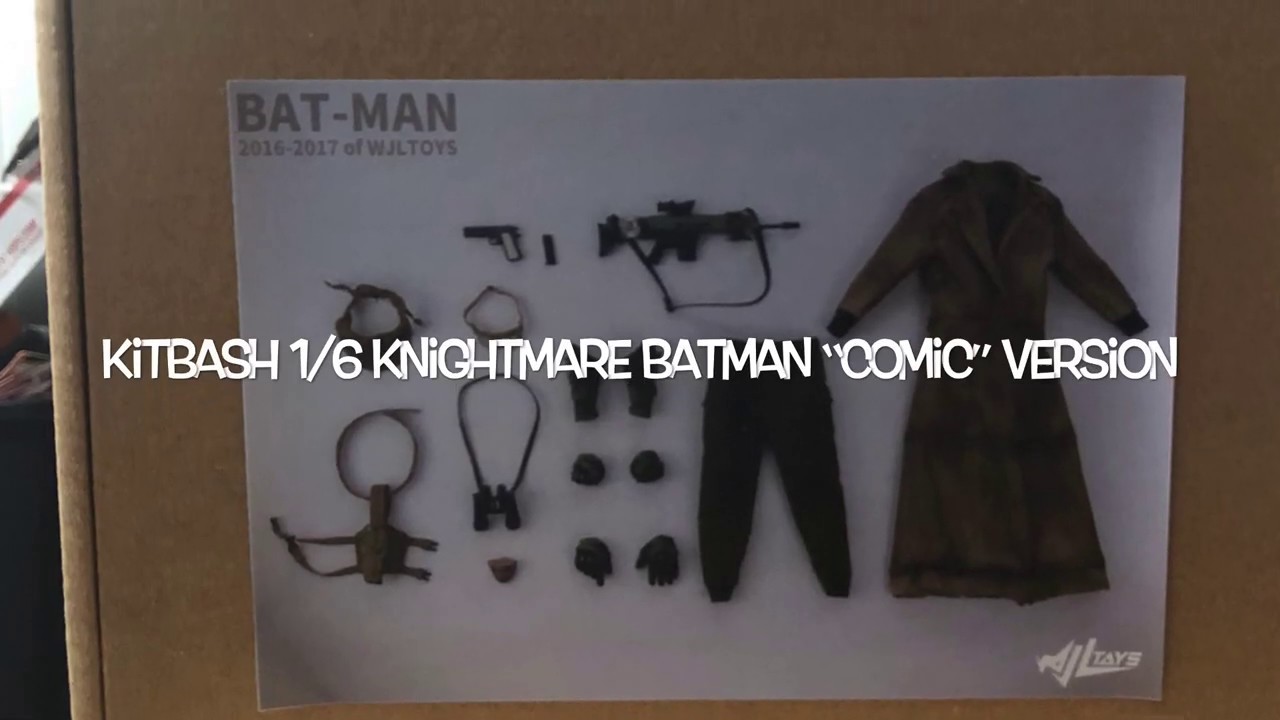 Kitbash 1/6 Knightmare Batman “comic” Version - YouTube