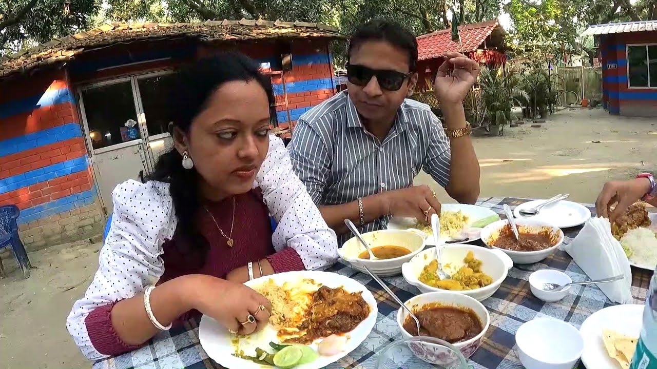 " The Mango Leaf " | আম গাছের নিচে সুস্বাদু লাঞ্চ | Bengali Fish Thali ...
