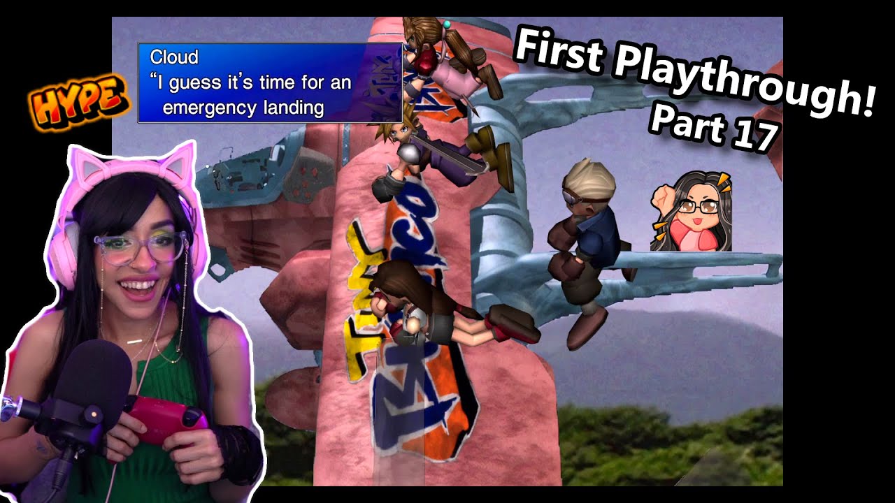 Vampire, Engineer, Airship?! - Final Fantasy VII - First Playthrough ...