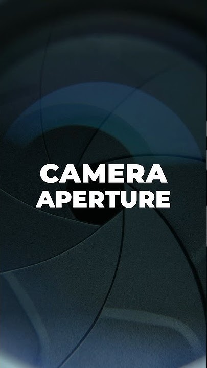 How Aperture Effects Your Camera - YouTube