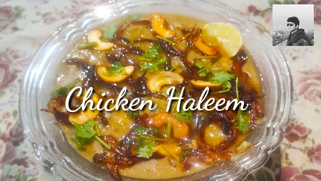 Home Made Chicken Haleem Hyderabadi Style | AMITH HAMED | RAMADAN ...