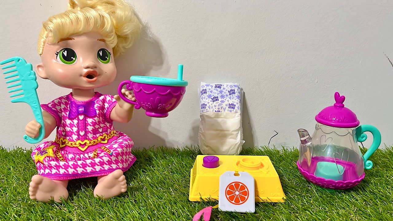 Baby Alive Playset | Satisfying Unboxing Baby Alive Pretend Play Toys ...