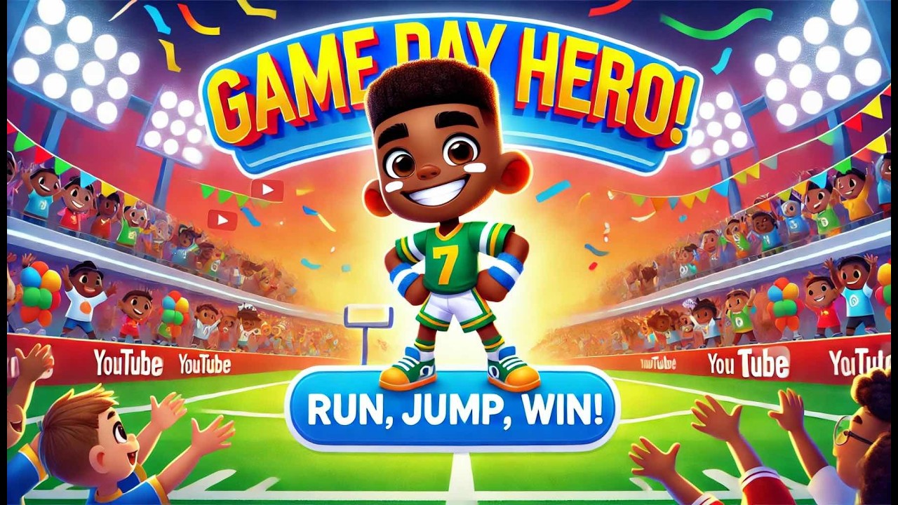 Game Day Hero | High Energy Kids Song by Mr Brandon Network Sports ...