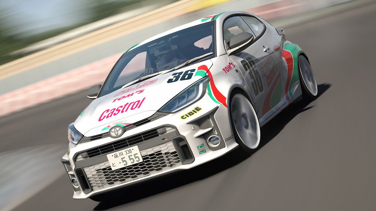 Assetto Corsa | Toyota GR Yaris (Castrol Livery) | EK Tsukuba - YouTube