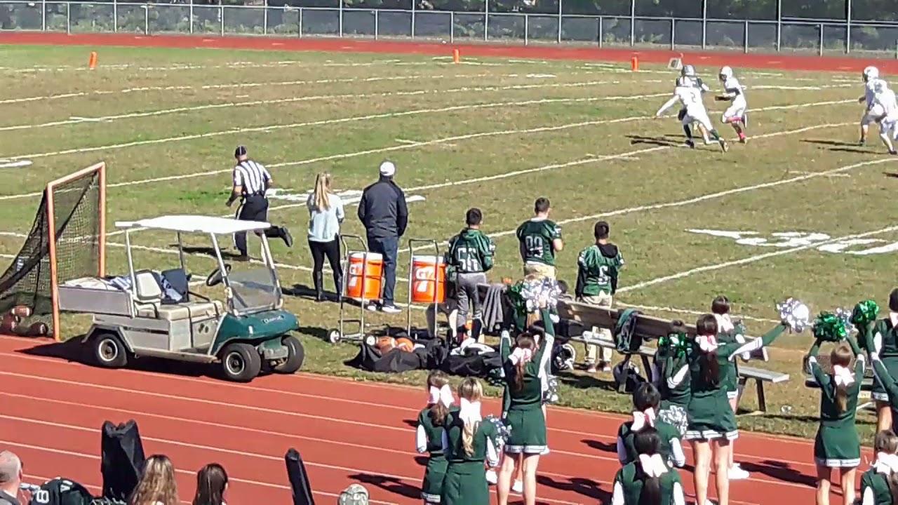 Tommy Fallon. Number 12. QB for the Colts Neck Cougars vs Pinlands ...