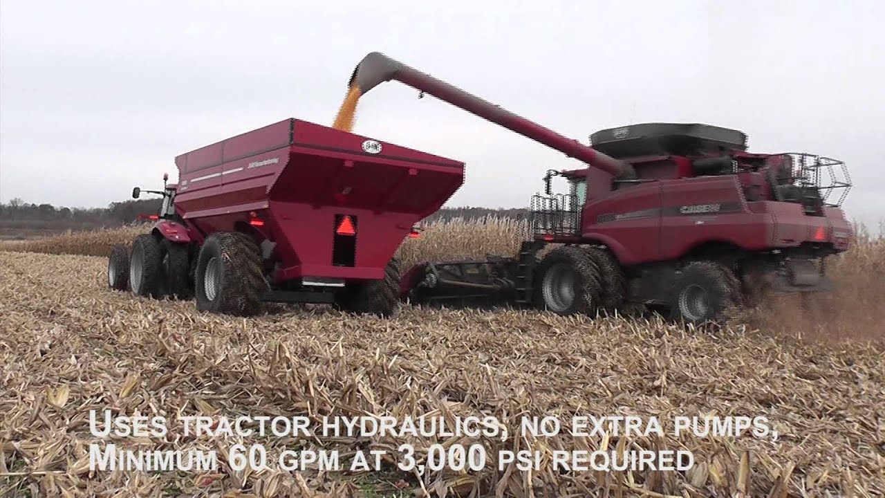 Mud Hog powered grain cart axle.mpeg - YouTube