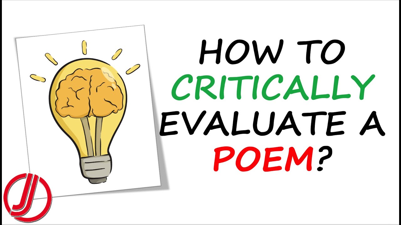 How to Critically Evaluate an Unseen Poem | Literary Criticism #poem # ...