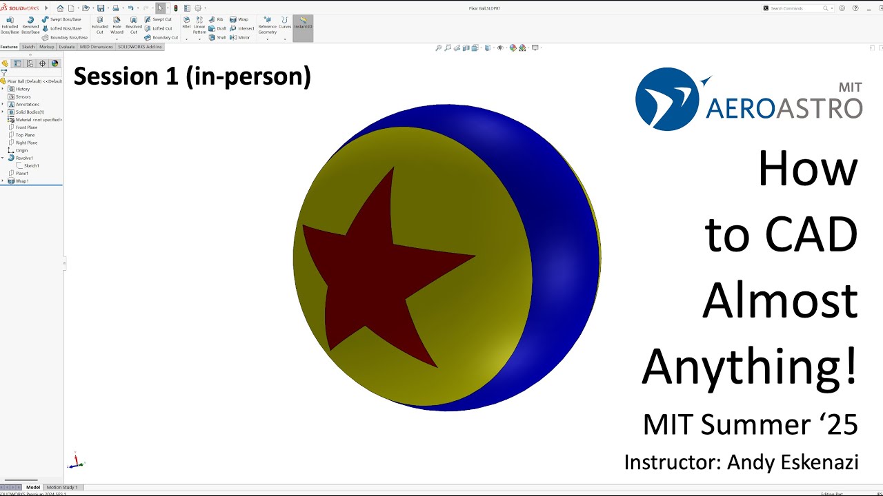 How to CAD Almost Anything! Disney edition: Session 1 (in-person) - YouTube