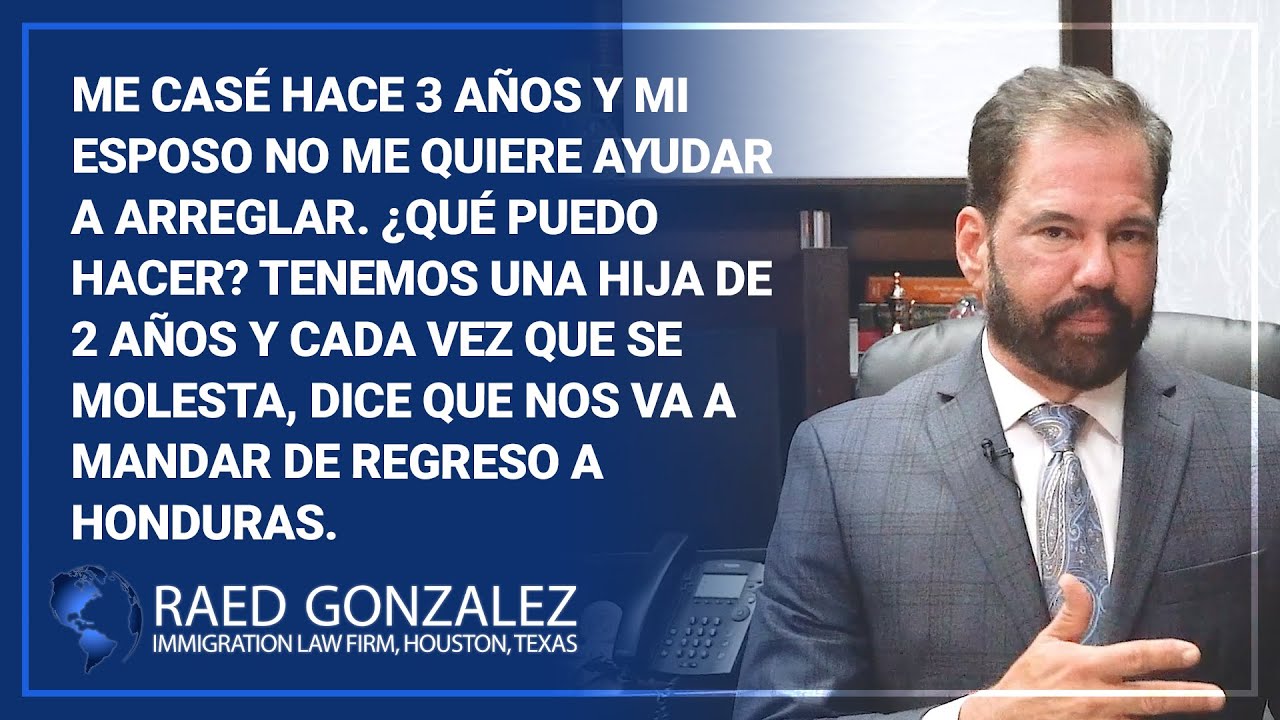 Me case hace 3 años...| Raed Gonzalez #AbogadoDeVerdad - YouTube