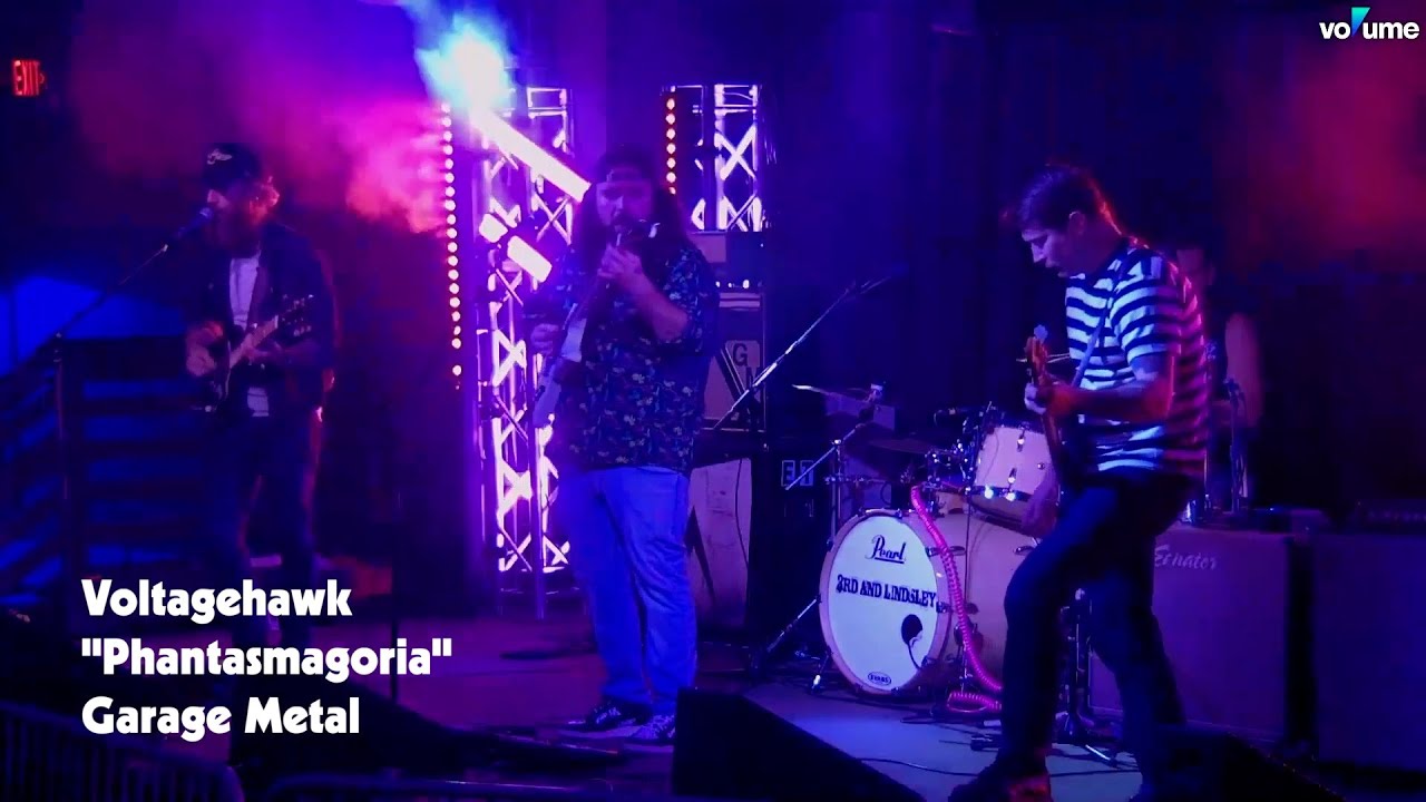 Voltagehawk - "Phantasmagoria" LIVE on Lightning 100 Nashville Sunday ...