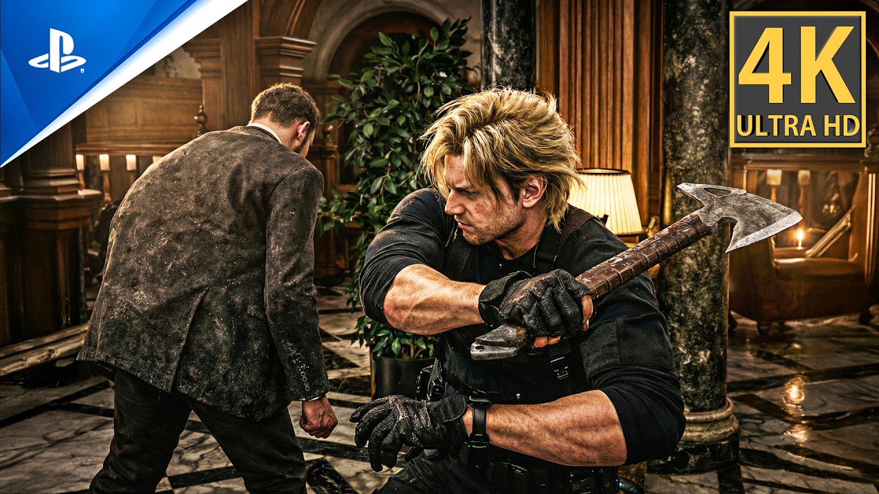 RESIDENT EVIL 9: REQUIEM | ALL LEON GAMEPLAY | SHOWCASE TRAILER (4K ...