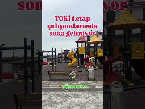DÖRTDİVAN TOKİ 1.ETAP ÇALIŞMALARINDA SONA GELİNİYOR 