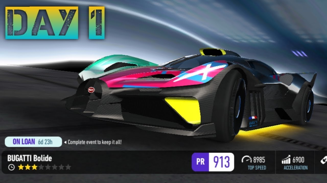 Day 1 Bugatti Bolide Event | NFS No Limits - YouTube