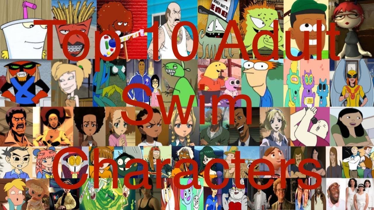 Top 10 Adult Swim characters - YouTube