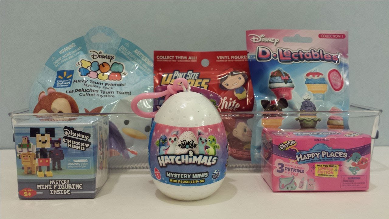 Tsum Tsum Fuzzy Friends Snow White Hatchimals Opening - Toy Surprises ...