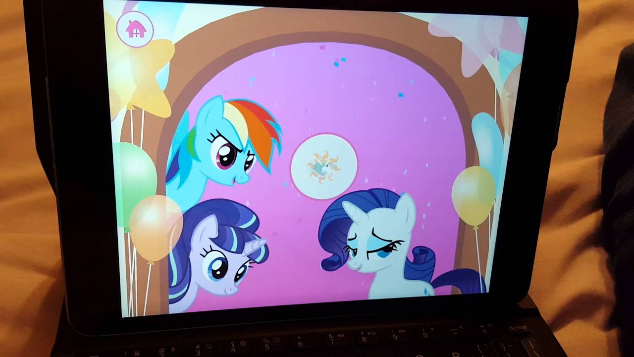 My little pony celebration game - YouTube