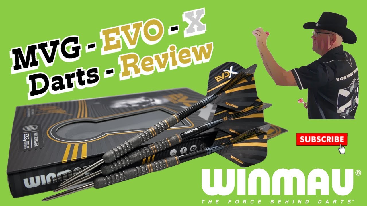 WINMAU MvG EvoX Darts Review - YouTube