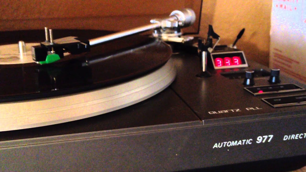 Vintage Philips Automatic 977 Turntable Demo - YouTube