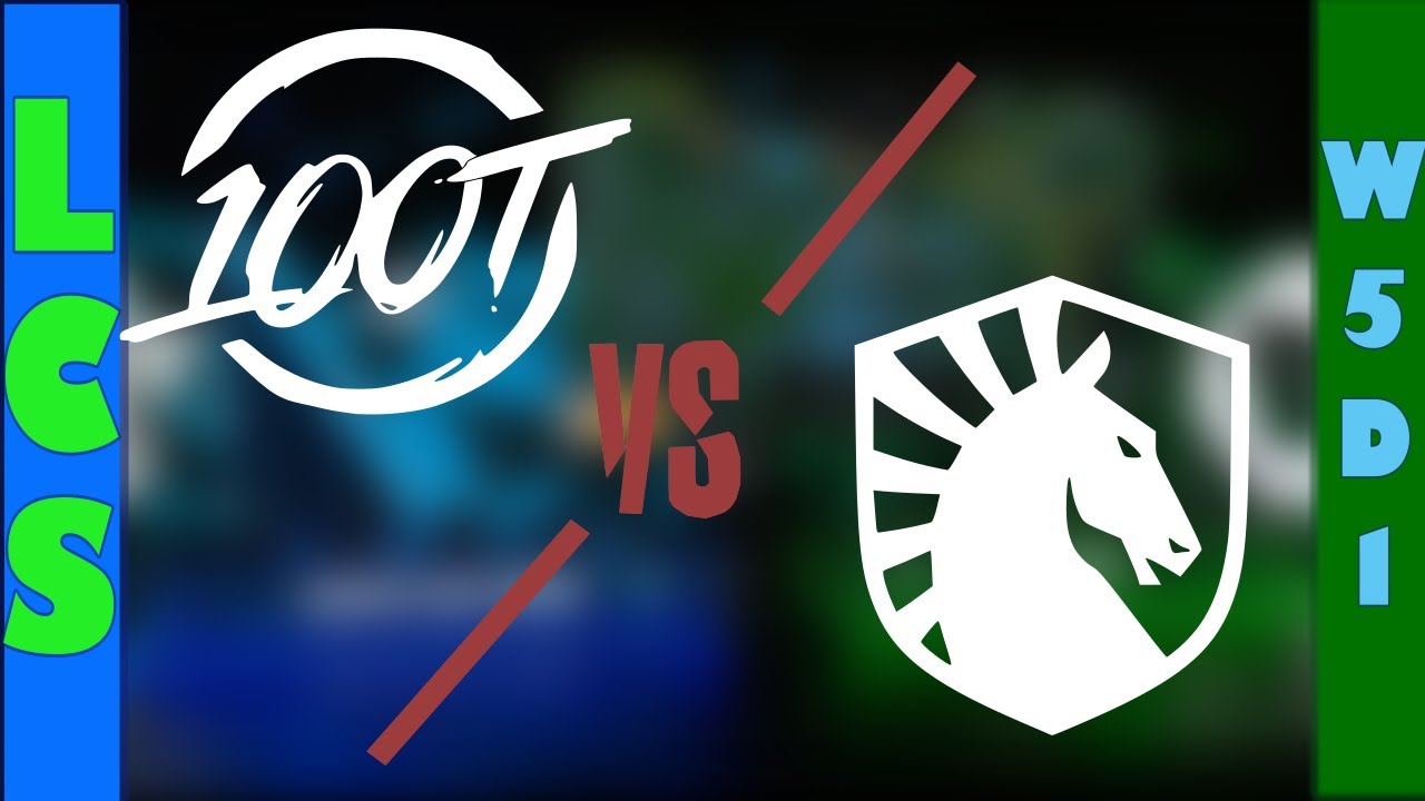 100 THIEVES vs TEAM LIQUID Highlights | 100T vs TL LCS Spring Split Week 5 Day 2 - League of ...