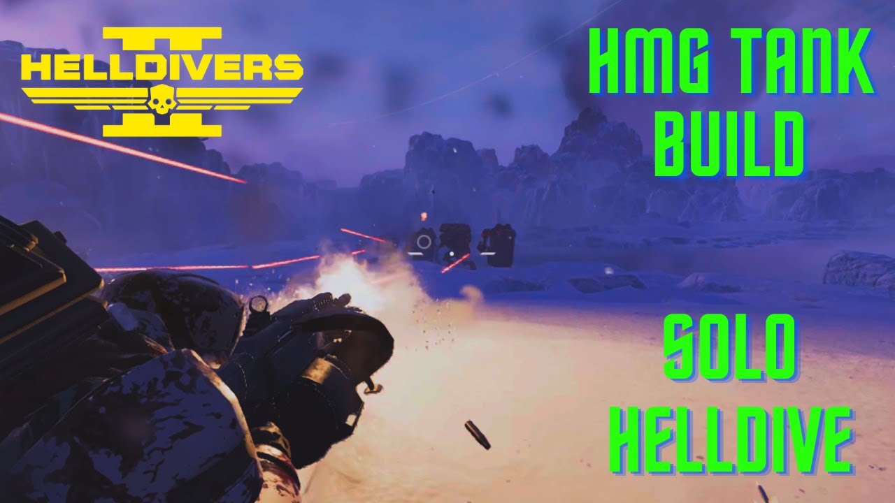 Helldivers 2: This HMG Tank Build Is So Much Fun! (Helldive Solo ...