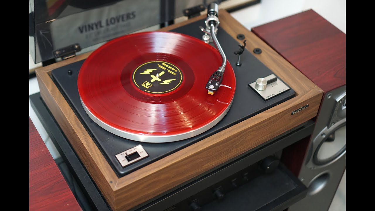 Rotel RP-1000 Vintage Turntable Made in Japan - Warranty! - YouTube