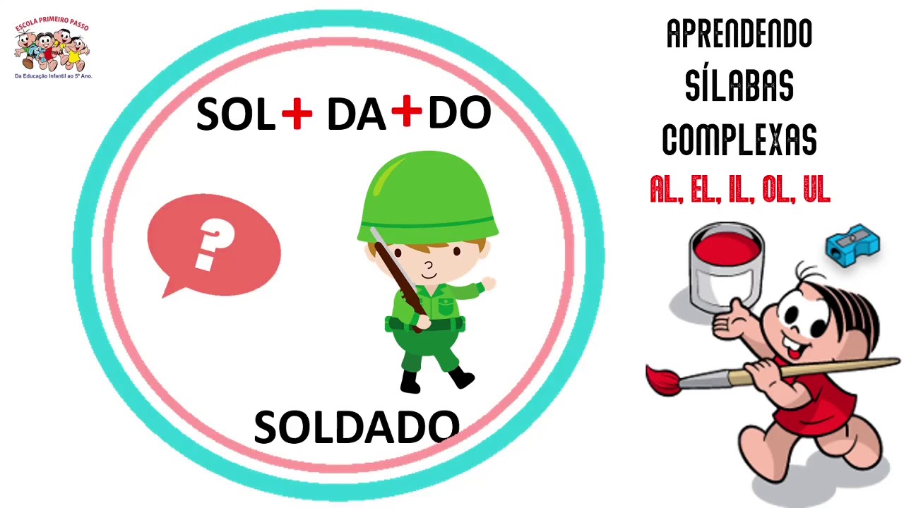 Aprendendo as Sílabas do AL, EL ,IL, OL e UL - YouTube
