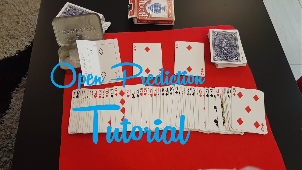 MAGIA predizione: Open Prediction tutorial | predizione impossibile | POP perfect open ...